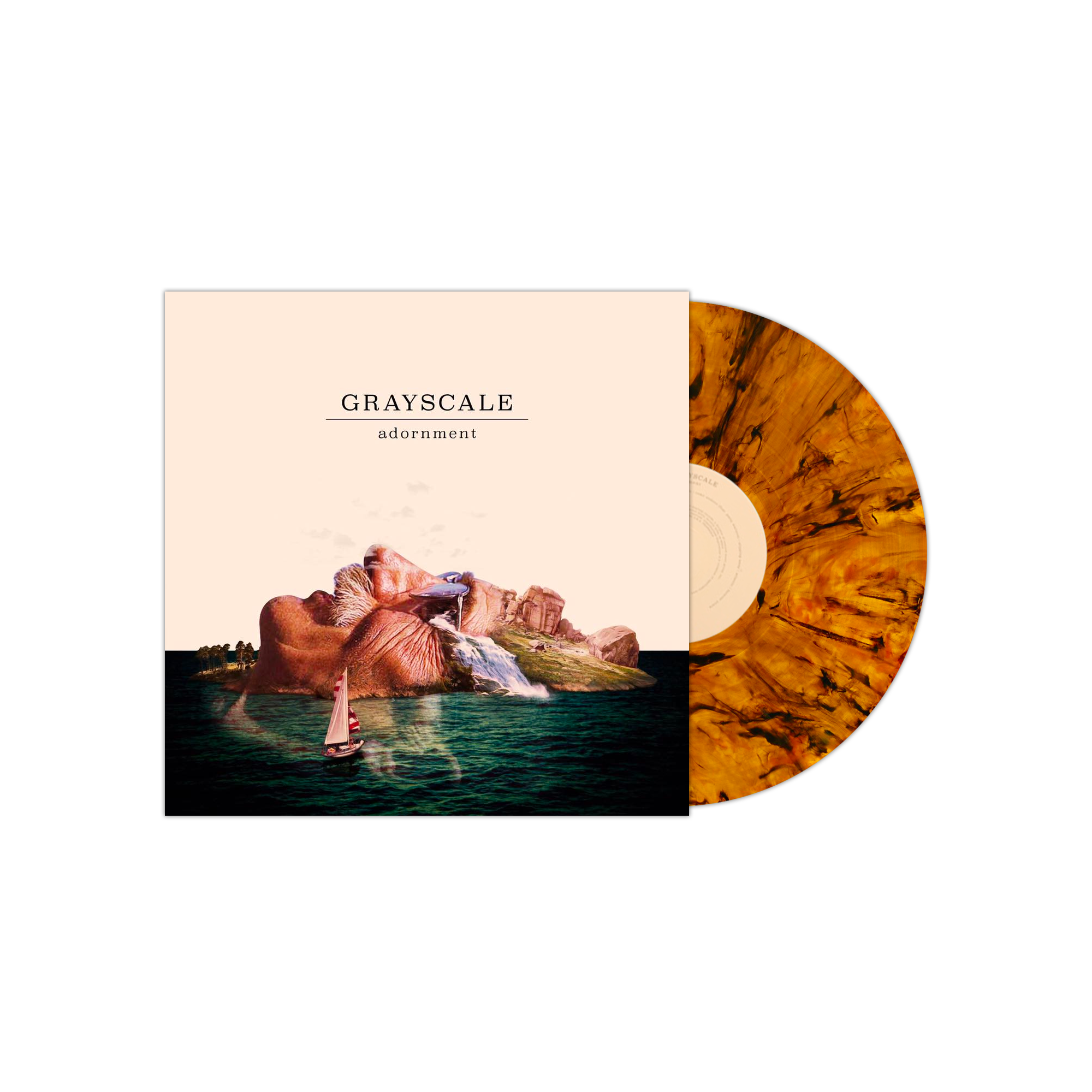 Grayscale – "Adornment" Tigers Eye Vinyl – Fearless Records